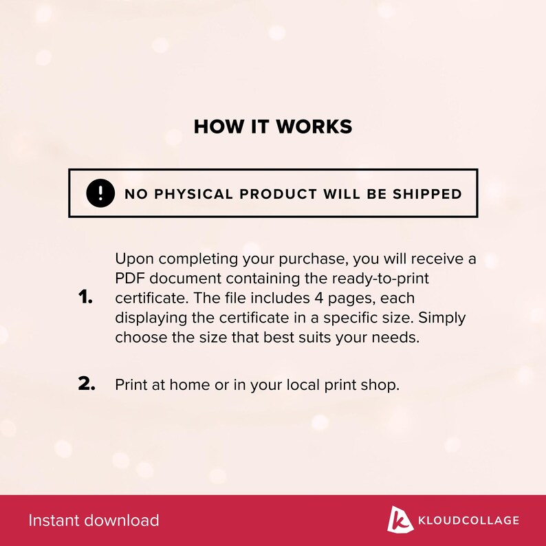 Printable Best Friend Certificate, Cute Friendship Award Template, Fun ...