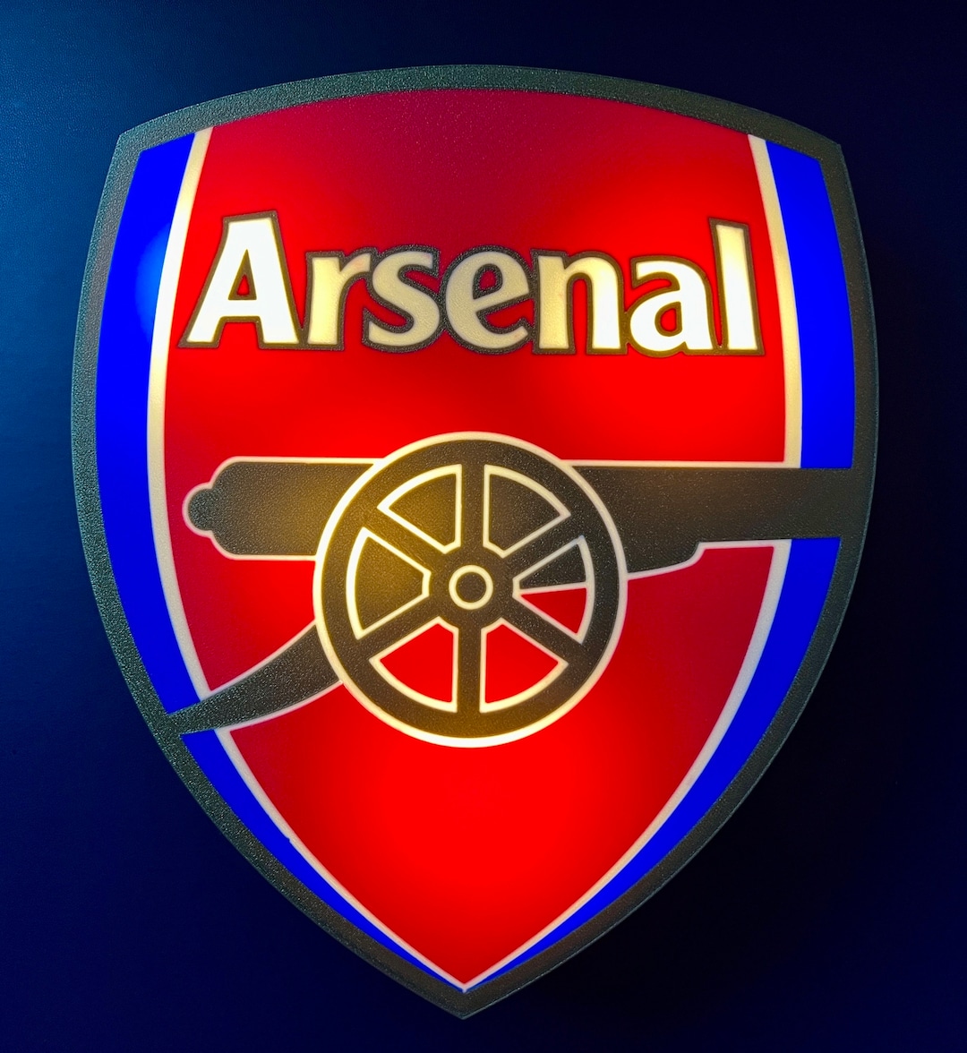 Arsenal Football Club - Light Box - Etsy