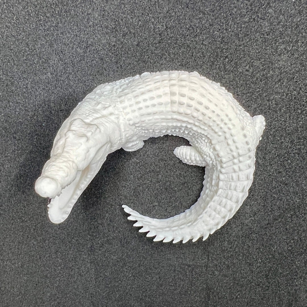 Crocodile Realistic Miniature Animal Fridge Magnet - Etsy