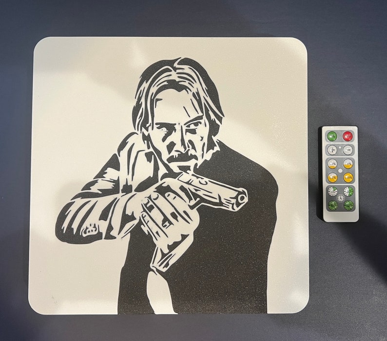 John Wick - Light Box - Etsy