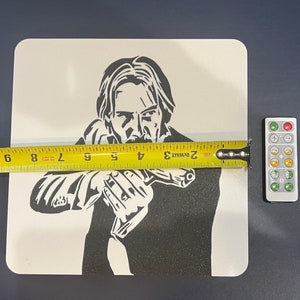John Wick - Light Box - Etsy