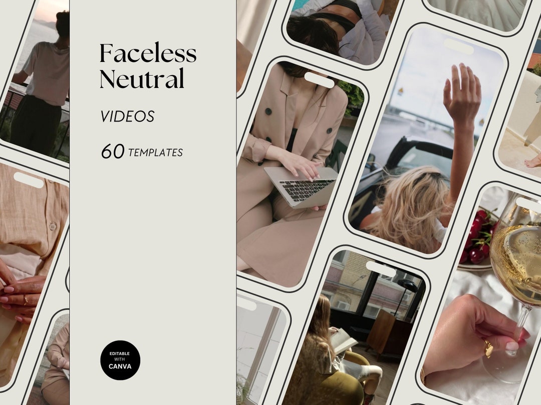 Faceless Marketing Neutral, Faceless Library, Faceless Reels, Aesthetic ...