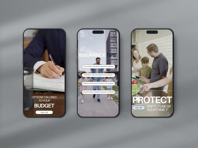 Life Insurance Reels, Insurance Instagram Video, Instagram Template ...