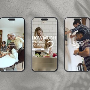 Life Insurance Reels, Insurance Instagram Video, Instagram Template ...