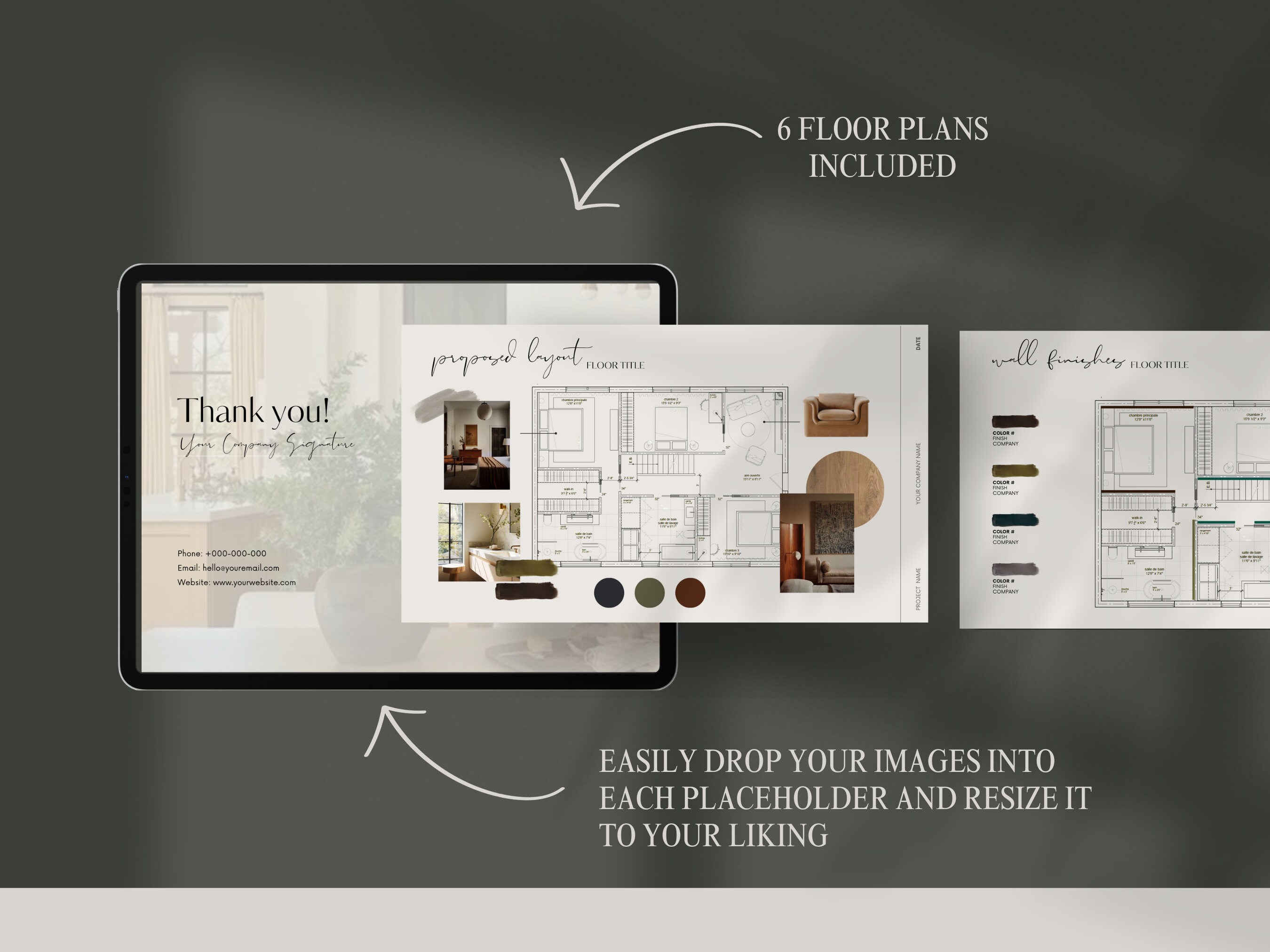 Interior Design Proposal, Interior Design Template for Designer ...