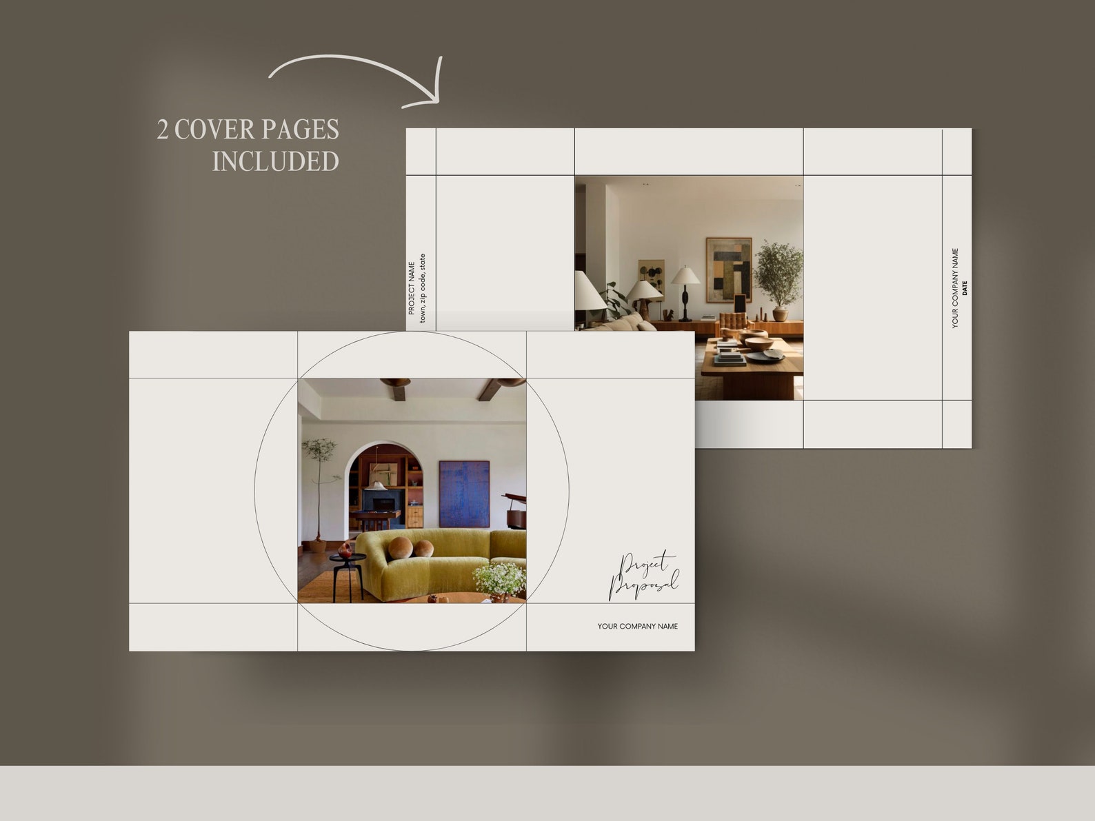 Interior Design Proposal, Interior Design Template for Designer ...