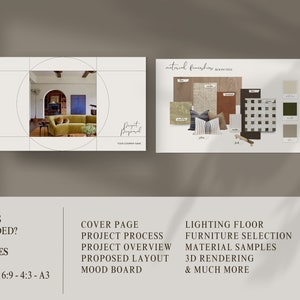 Interior Design Proposal, Interior Design Template for Designer ...