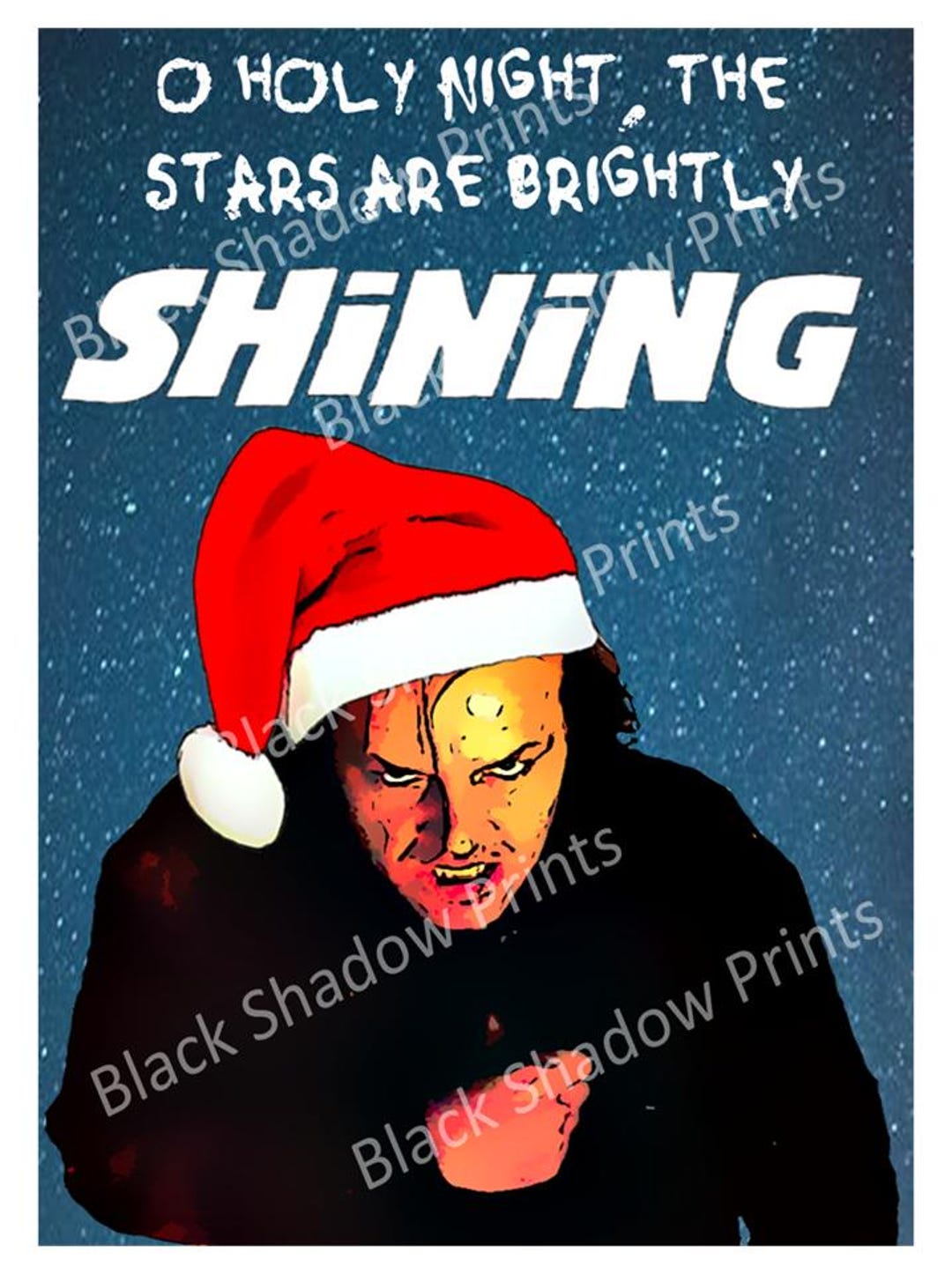 Christmas Horror Greeting Card - the Shining - Jack Torrance O Holy ...