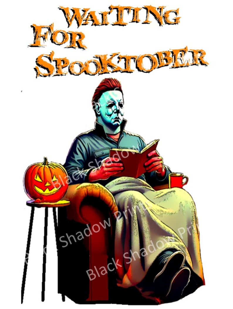 Horror Greeting Card - Michael Myers Waiting for Spooktober - Etsy