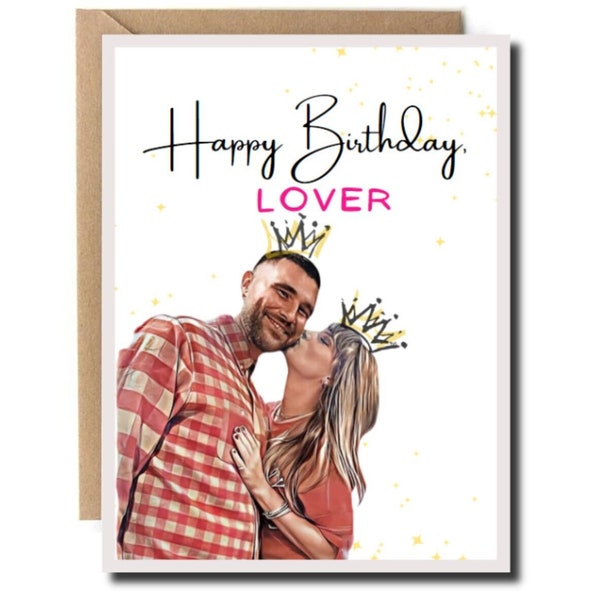 Kelce Birthday Card - Etsy