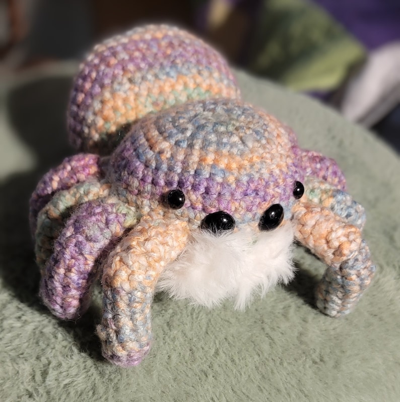 Crochet Jumping Spider - Etsy