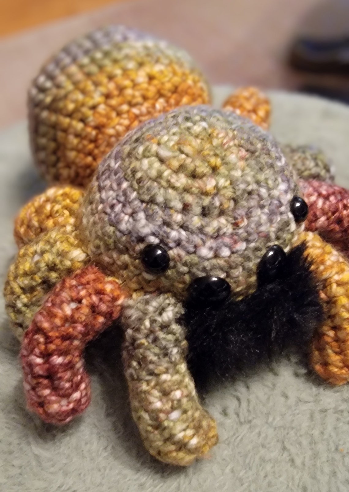 Crochet Jumping Spider - Etsy