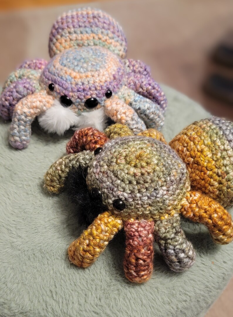 Crochet Jumping Spider - Etsy