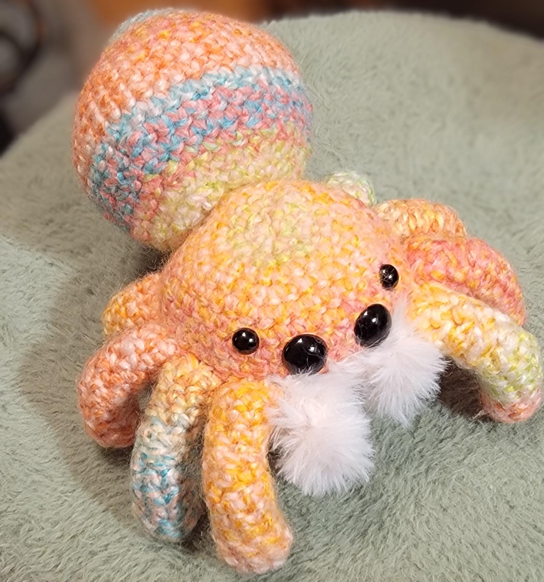 Crochet Jumping Spider - Etsy