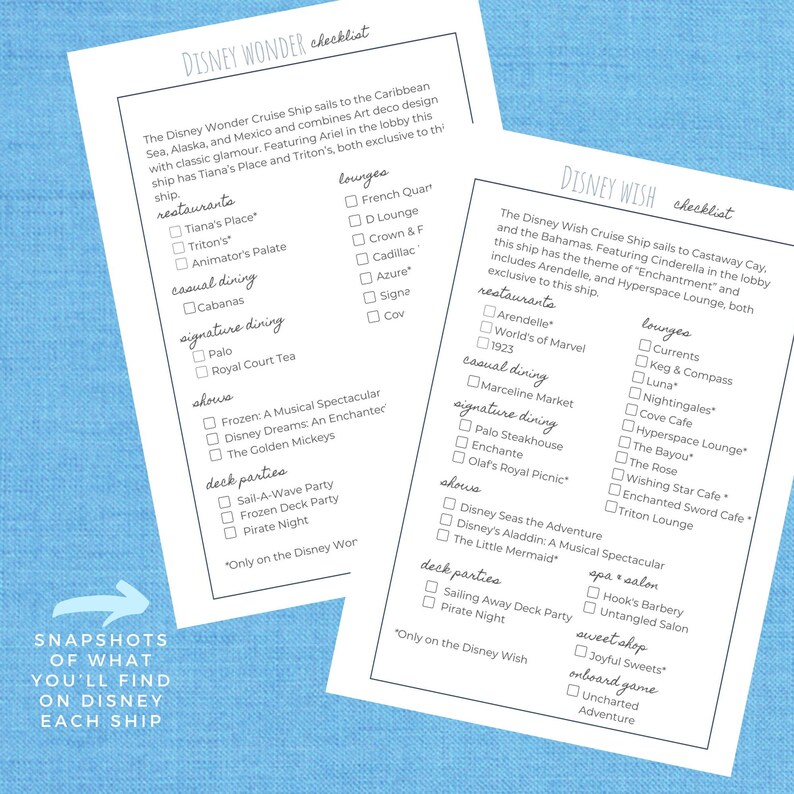 PLANNER Cruise Vacation Planning Worksheets Fill in Printable | 60 ...