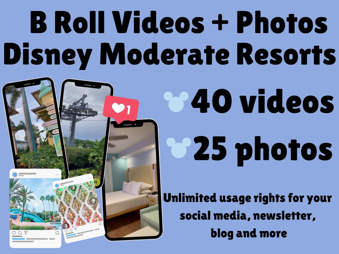 WDW Moderate Resorts B Roll Videos and Photos for Tiktok Instagram ...