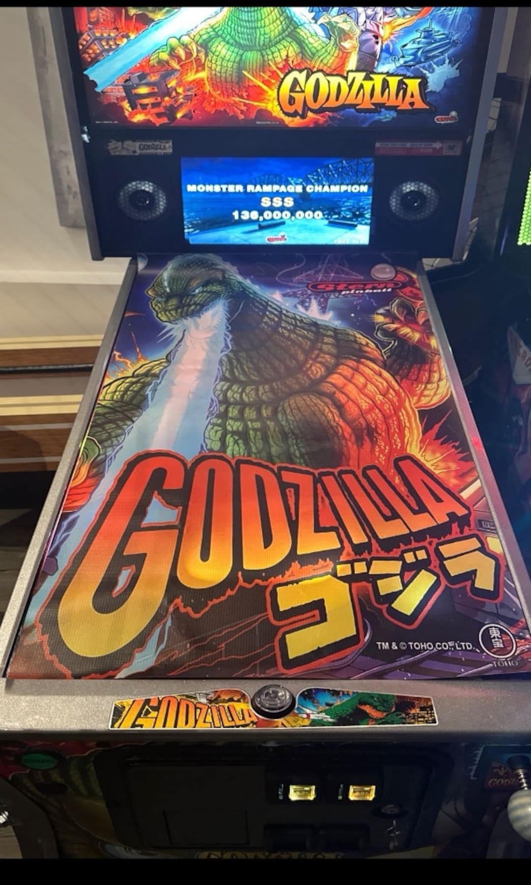 Housse De Protection Pour Flipper Godzilla Stern - Etsy