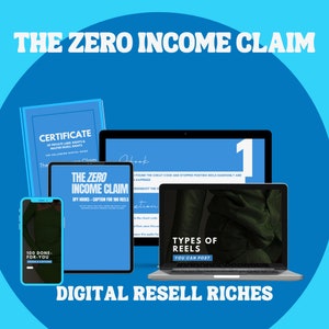 The Zero Income Claim Guide Done for You Hooks With Captions Faceless ...
