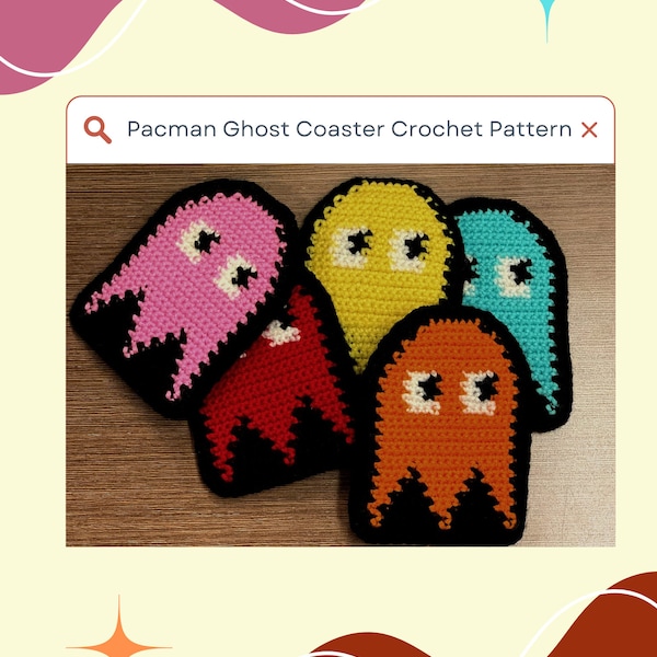 Crochet Pacman - Etsy