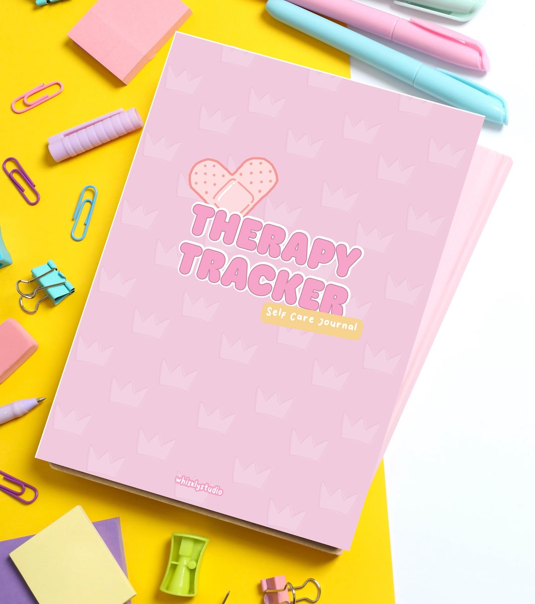 DOWNLOADABLE PDF Cute Therapy Journal, Adhd Planner Adult/teen, Therapy ...