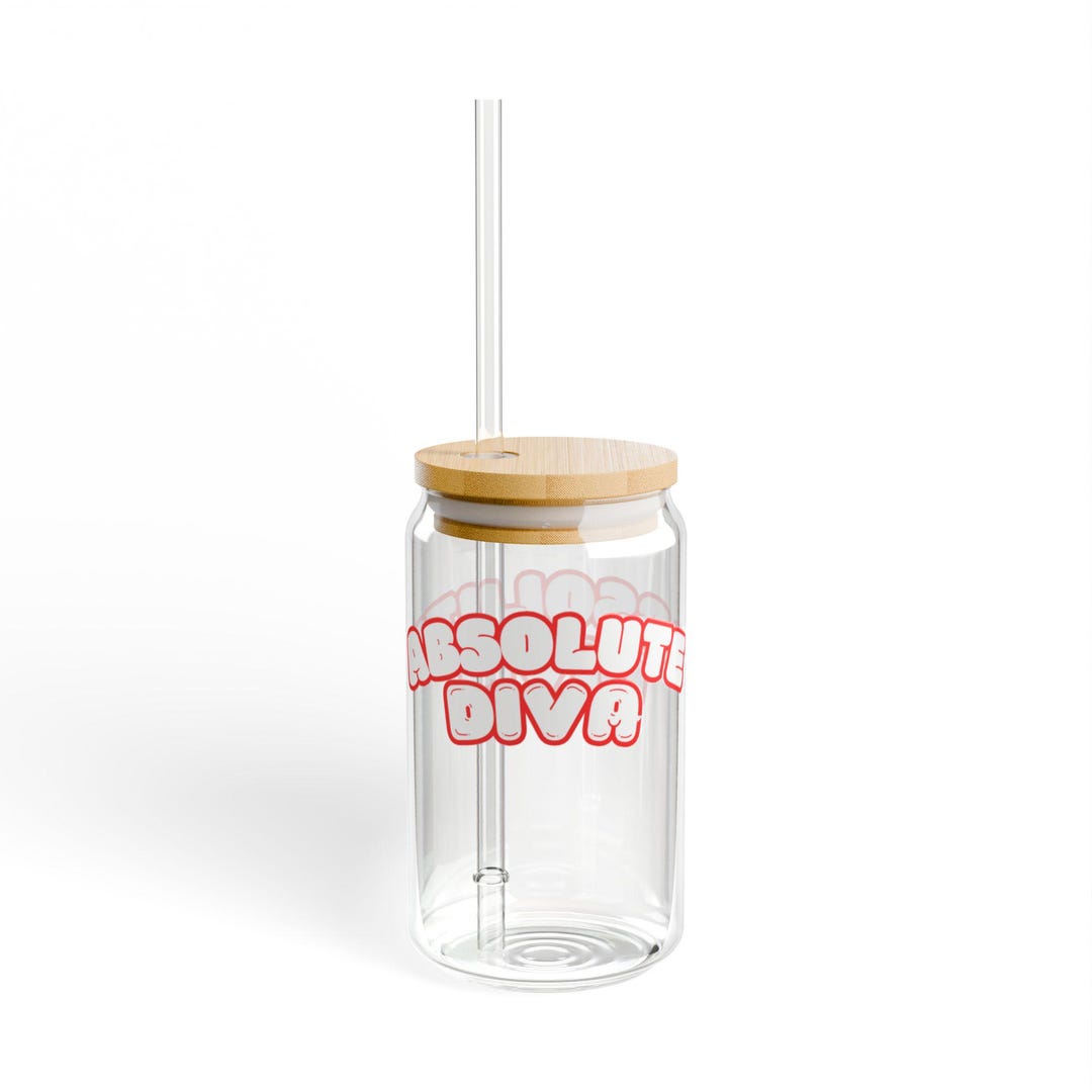 Absolute Diva Sipper Glass - Etsy