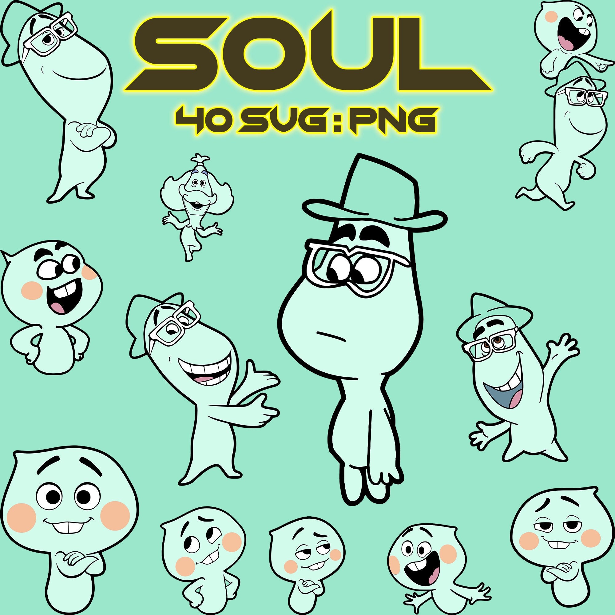 Soul Mega Svg Bundle Soul SVG File for Cricut Soul Layered SVG Files ...