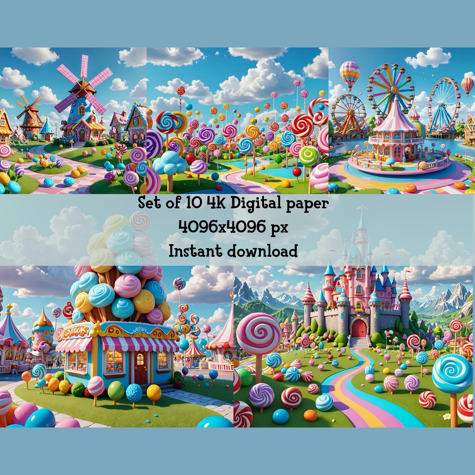 4k Digital Paper Pack,background Papers,high Resolution Images ...