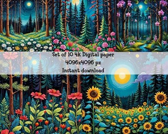 4k Digital Paper Packbackground Papers, High Resolution Images ...