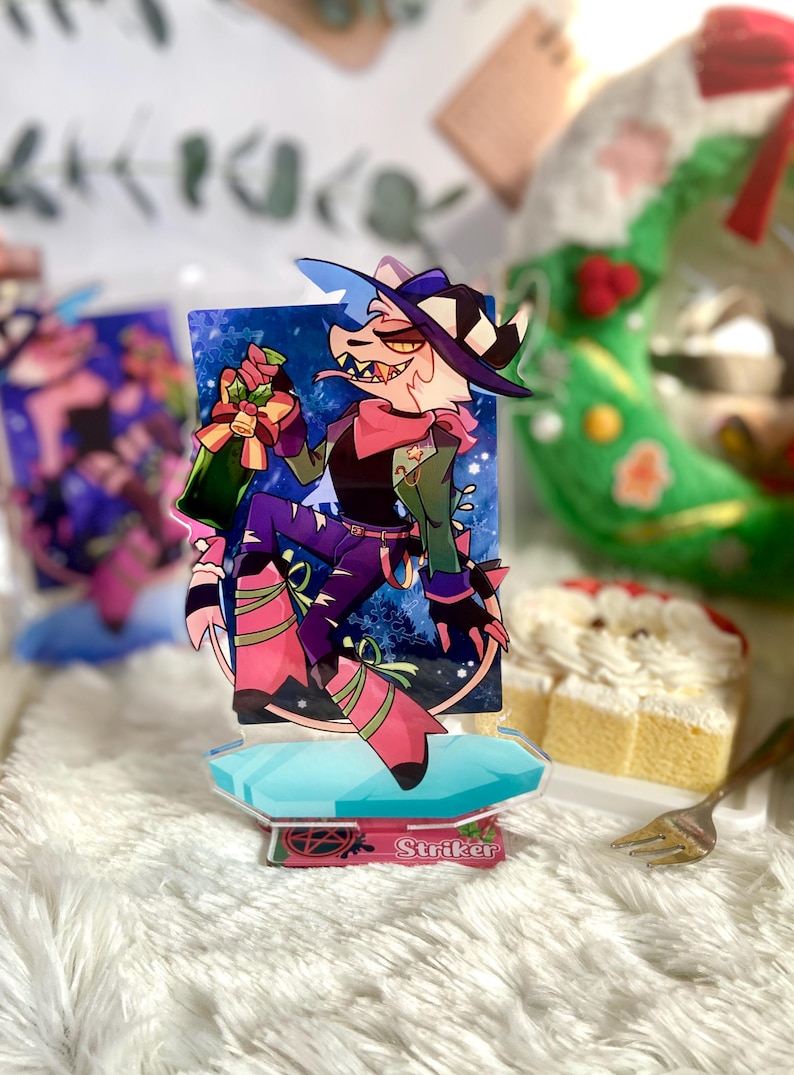 Helluva Boss: Striker Christmas Standee - Etsy