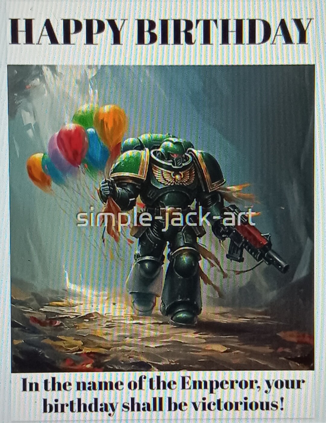 HAPPY BIRTHDAY SOLDIER Digital Download 3 Surprise Images 4 Digital ...