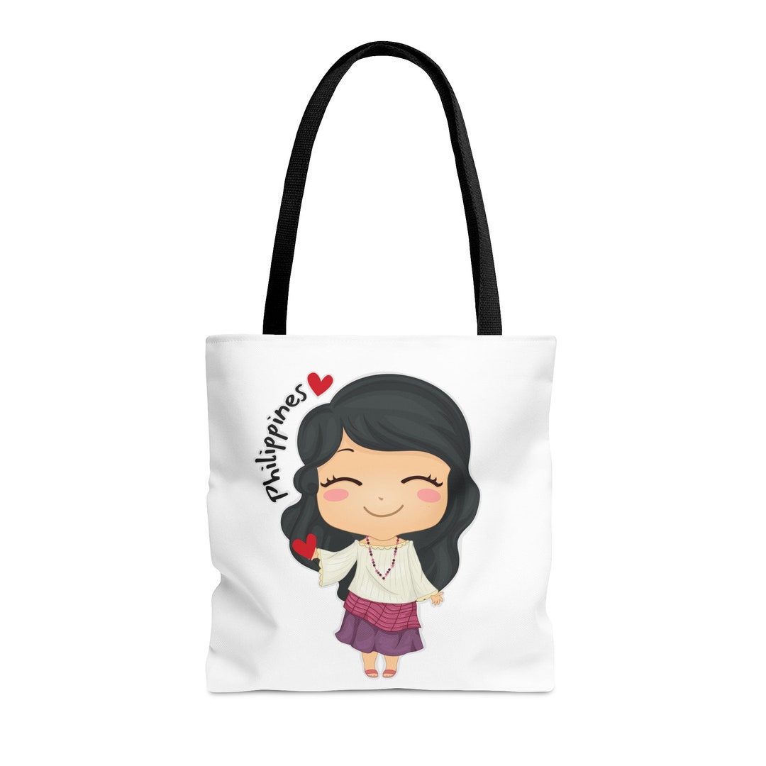 Double Sided Chibi Pinoy Filipino Tote Bag - Etsy