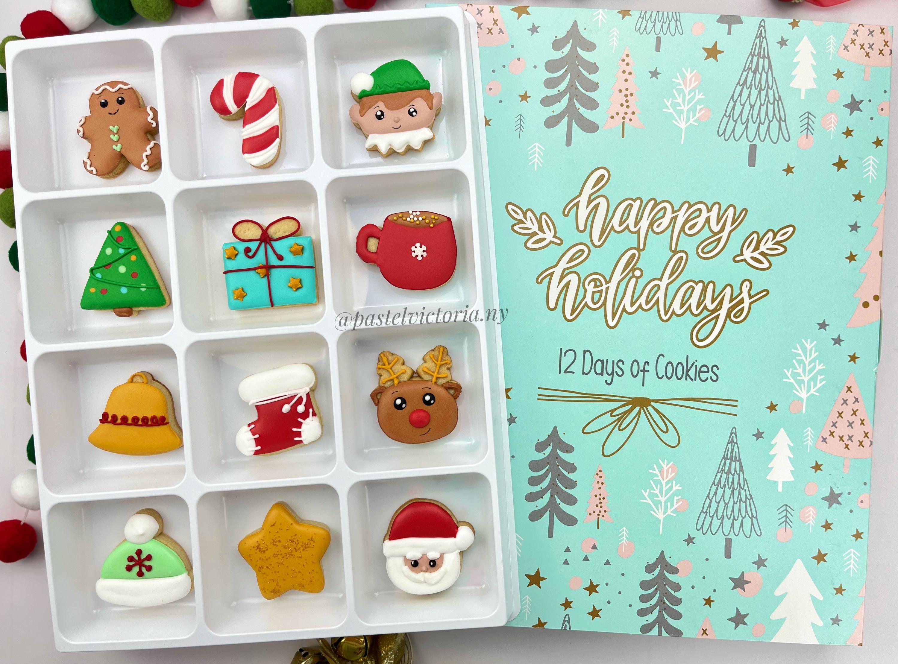 Christmas Cookie Advent Calendar, Christmas Gift, Great Gift Idea for ...