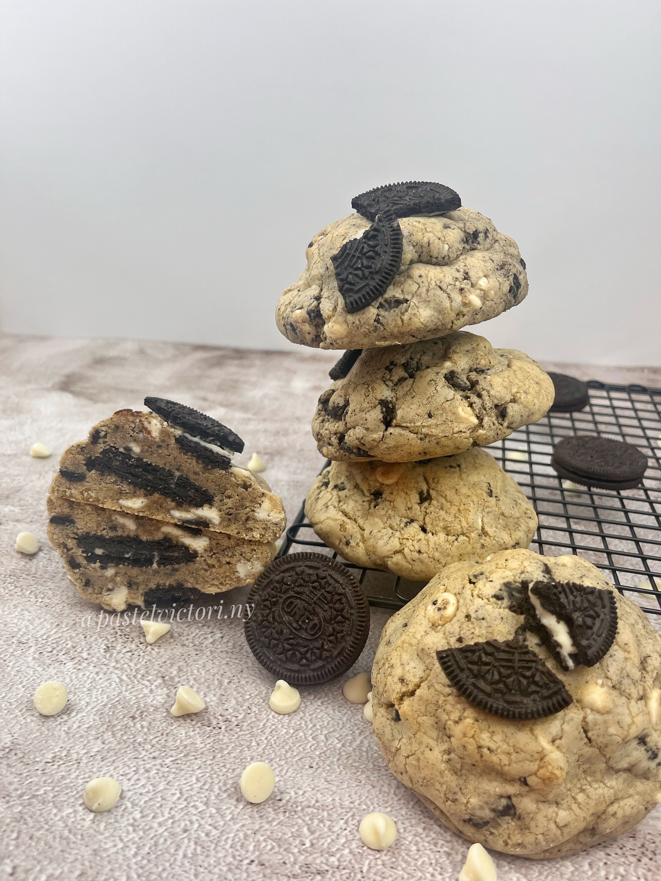 Triple Oreo Cookie, Chocolate Chip Cookie, Smores Marshmallow Cookie ...