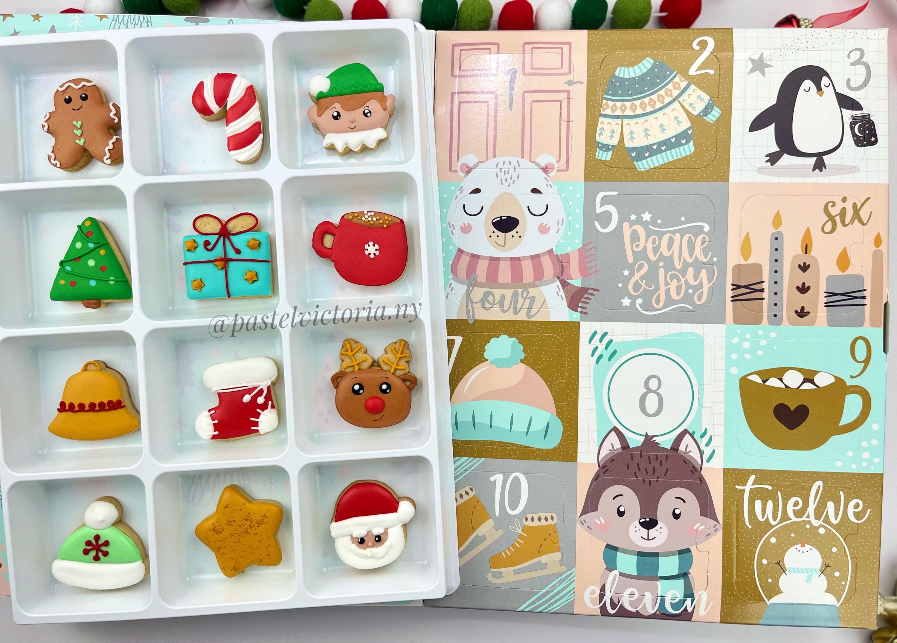 Christmas Cookie Advent Calendar, Christmas Gift, Great Gift Idea for ...