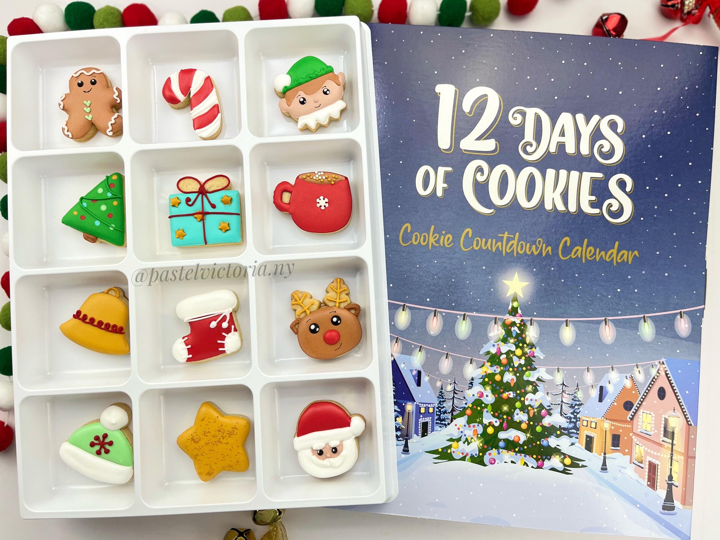 Christmas Cookie Advent Calendar, Christmas Gift, Great Gift Idea for ...