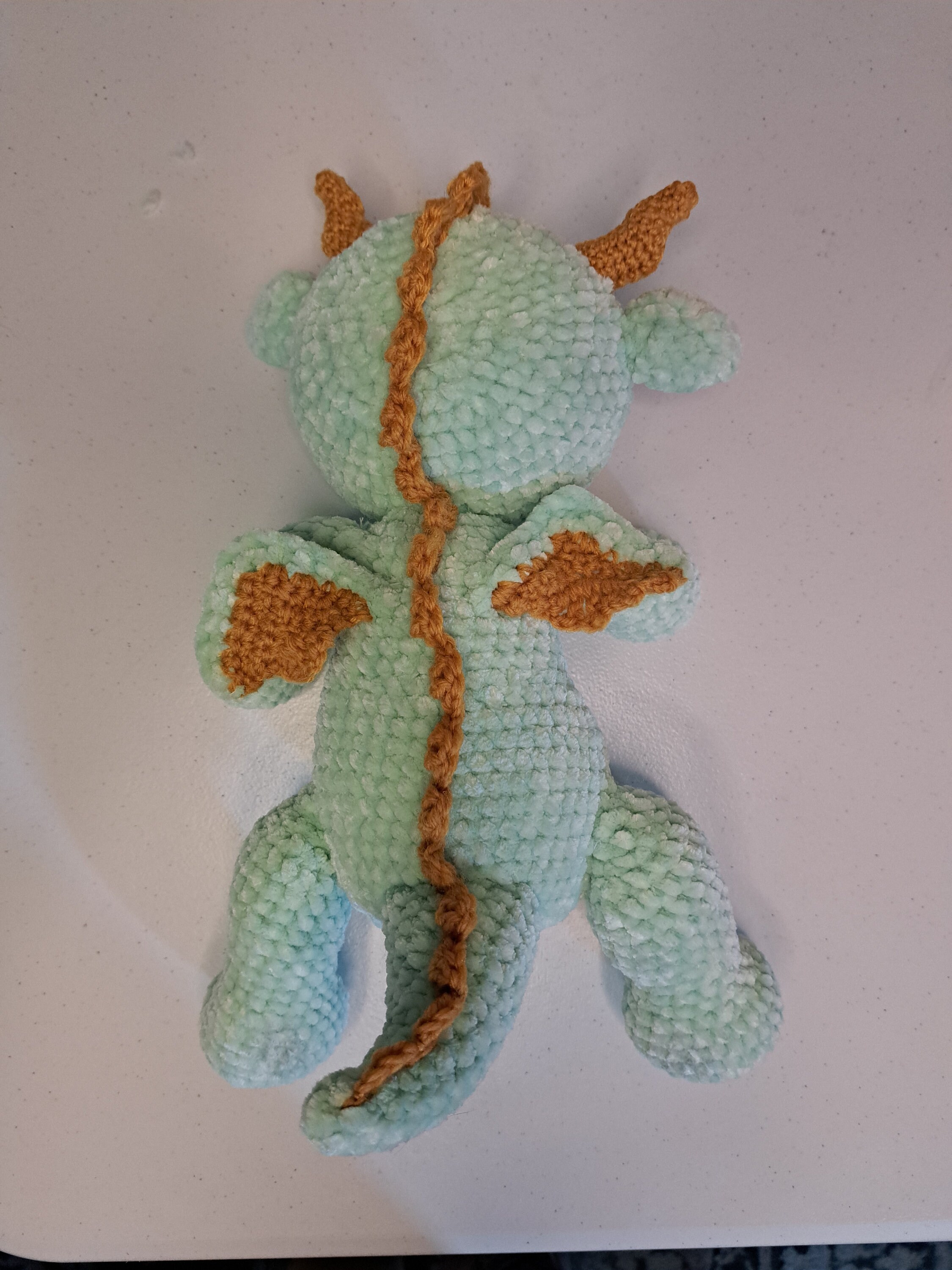 Baby Dragon Crochet Pattern, Cute Crochet Dragon Pattern PDF, Fantasy ...