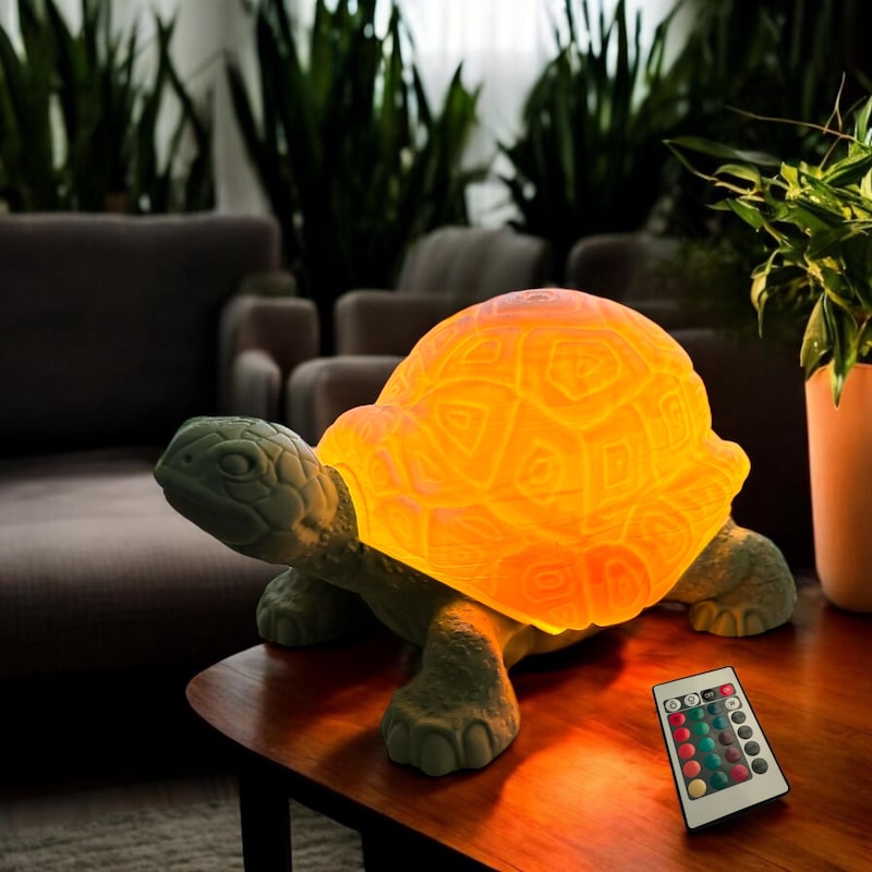 Turtle Lamp - Etsy