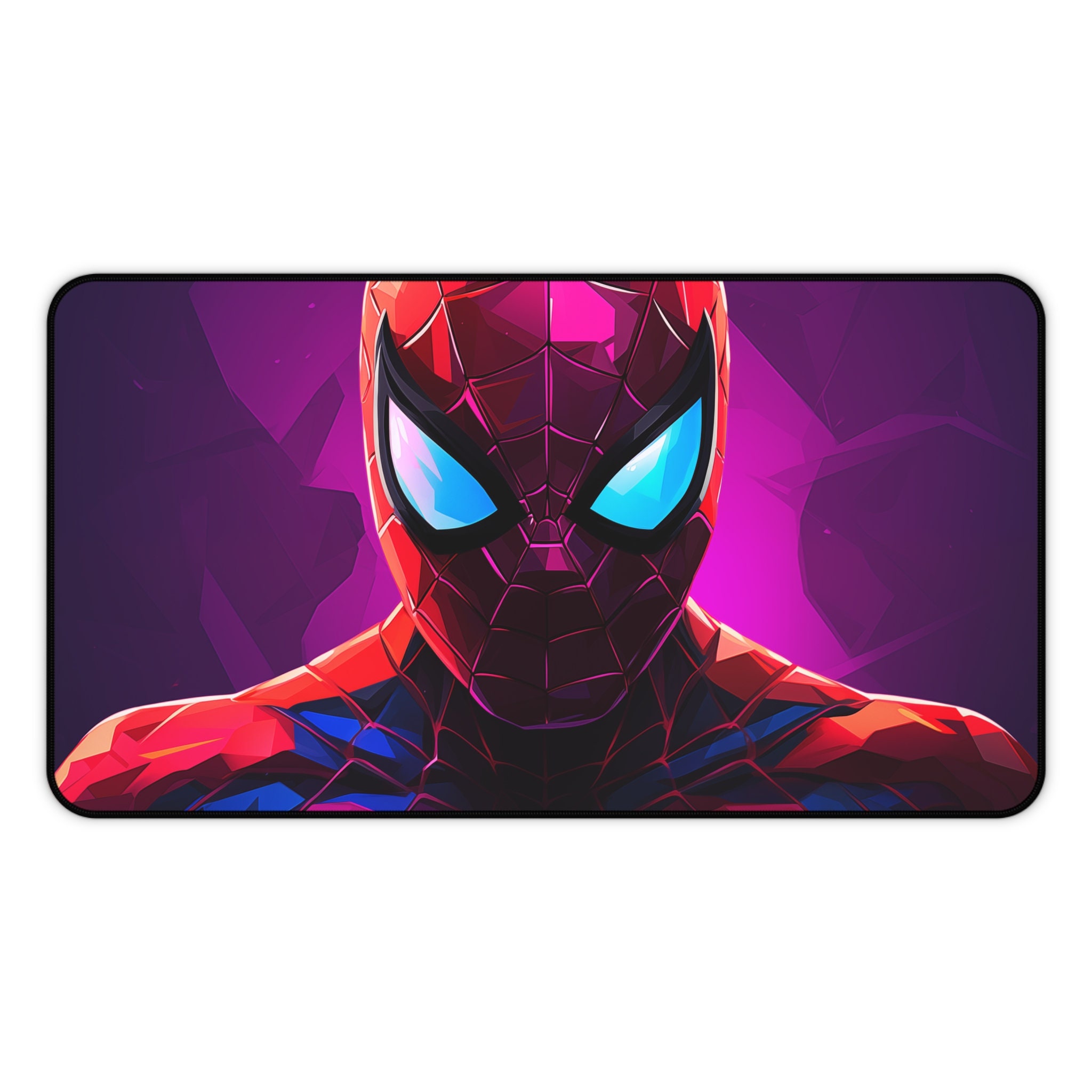 SPIDERMAN DESK MAT Spider Man Mouse Pad Marvel Purple Mouse Pad Gaming ...
