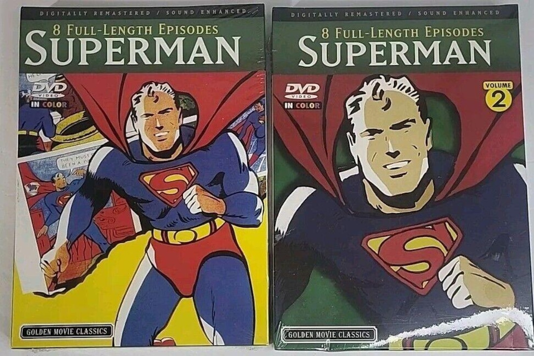 Superman 2 DVD Set 16 Full-length Episodes Remastered in 2004 New ...