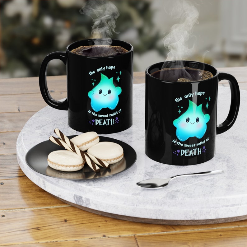 Cute Luma Star Mug Gift the Only Hope is the Sweet Relief of Death Mug ...