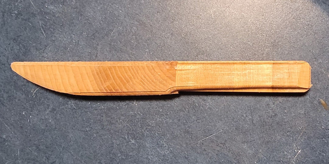 TWO Wooden TRAINING Knife for Hand-to-hand Combat - US Army Style - Two ...