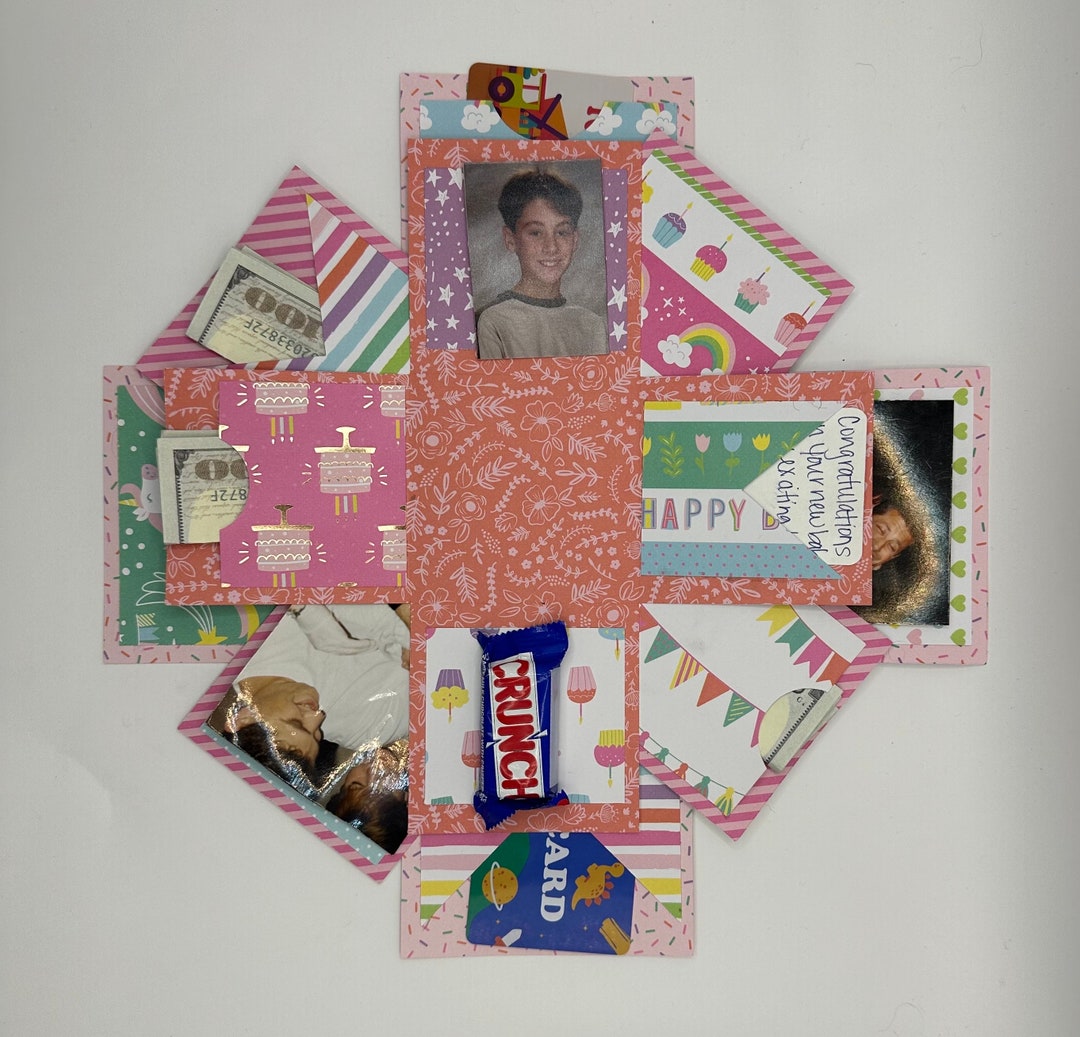 Explosion Box Surprise Box Rainbows Unicorn LGBT All-occasion Gift Four ...