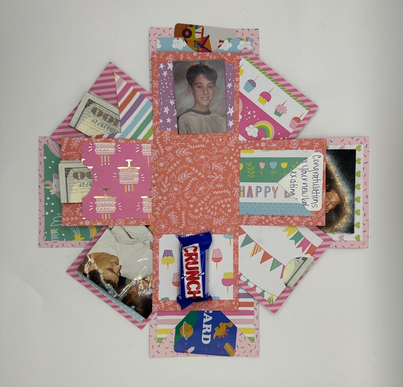 Explosion Box Surprise Box Rainbows Unicorn LGBT All-occasion Gift Four ...