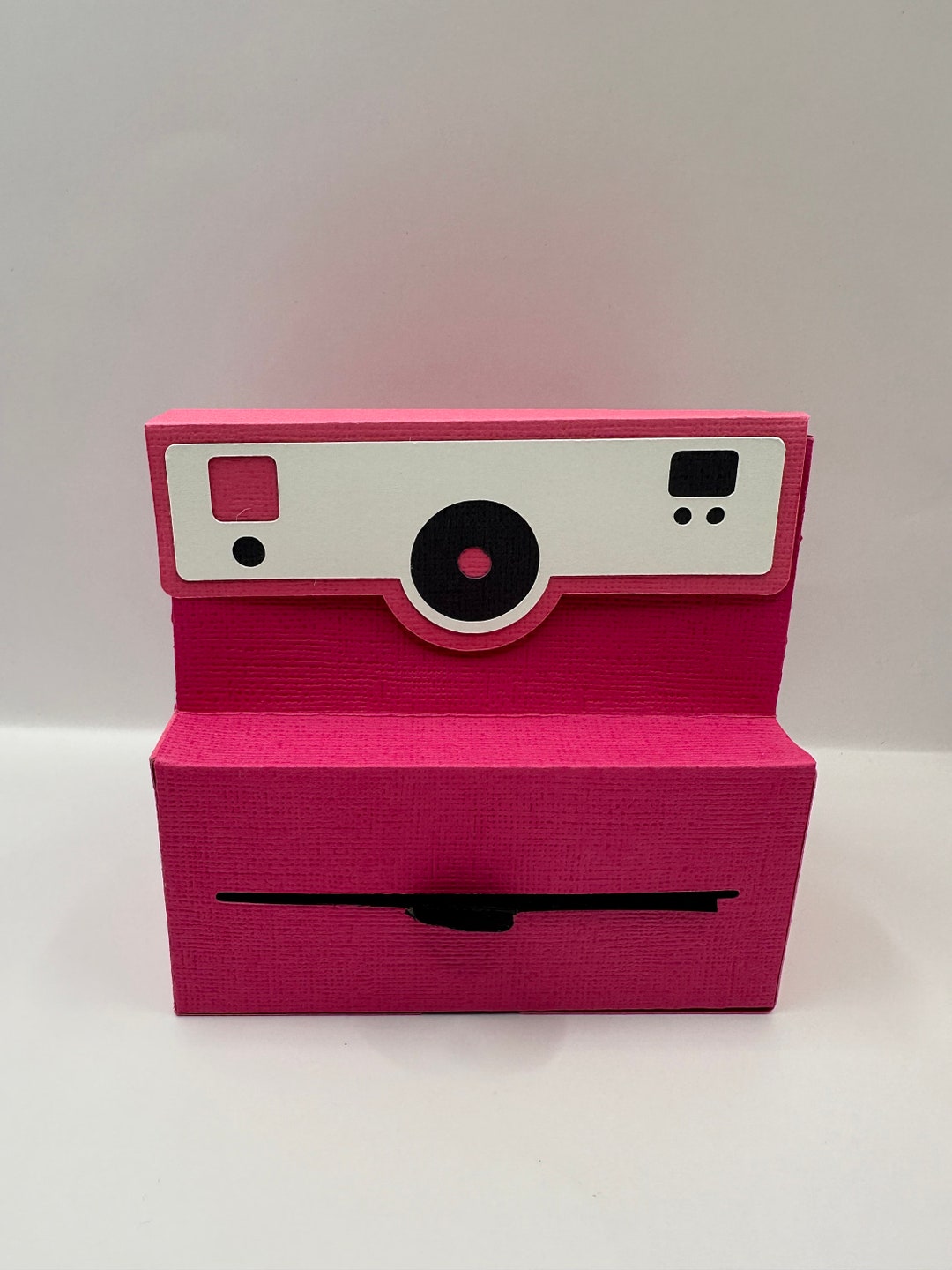 Pink Camera Explosion Box - Etsy