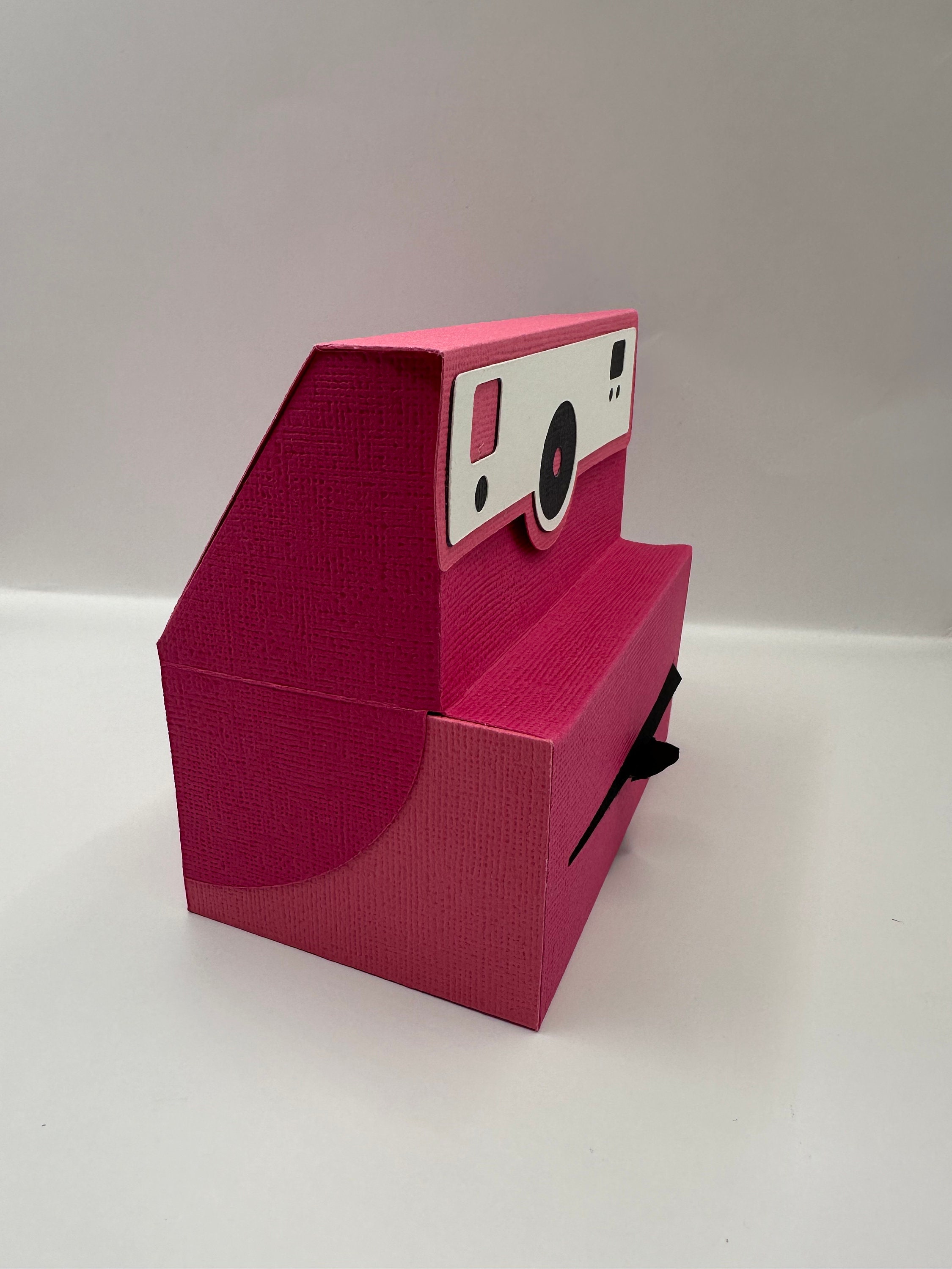 Pink Camera Explosion Box - Etsy