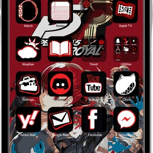 Persona 5 Royal Themed App Icons - Etsy