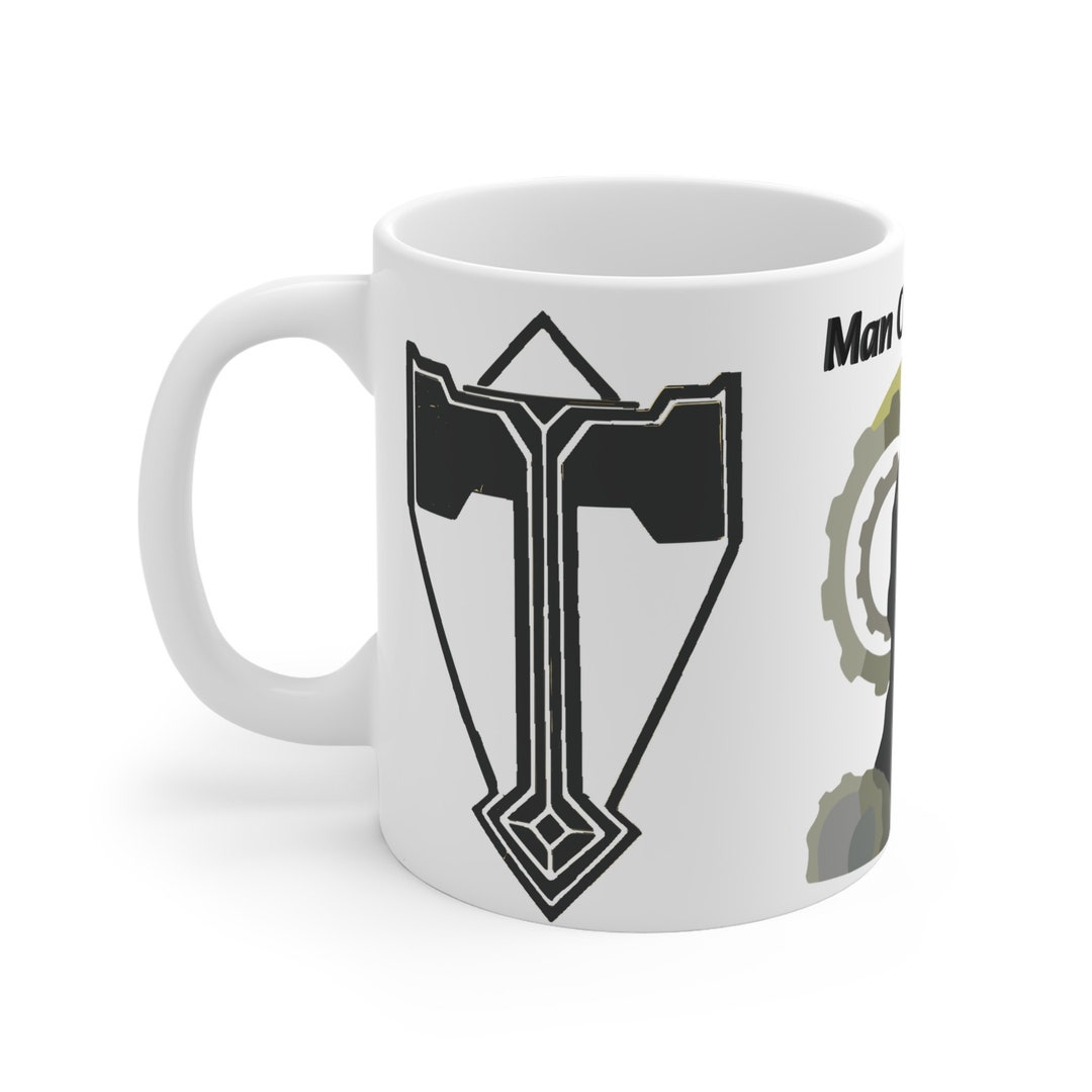 EU, Arcane Mug 11oz, Jayce, Man of Progress, League of Legends, Gaming ...