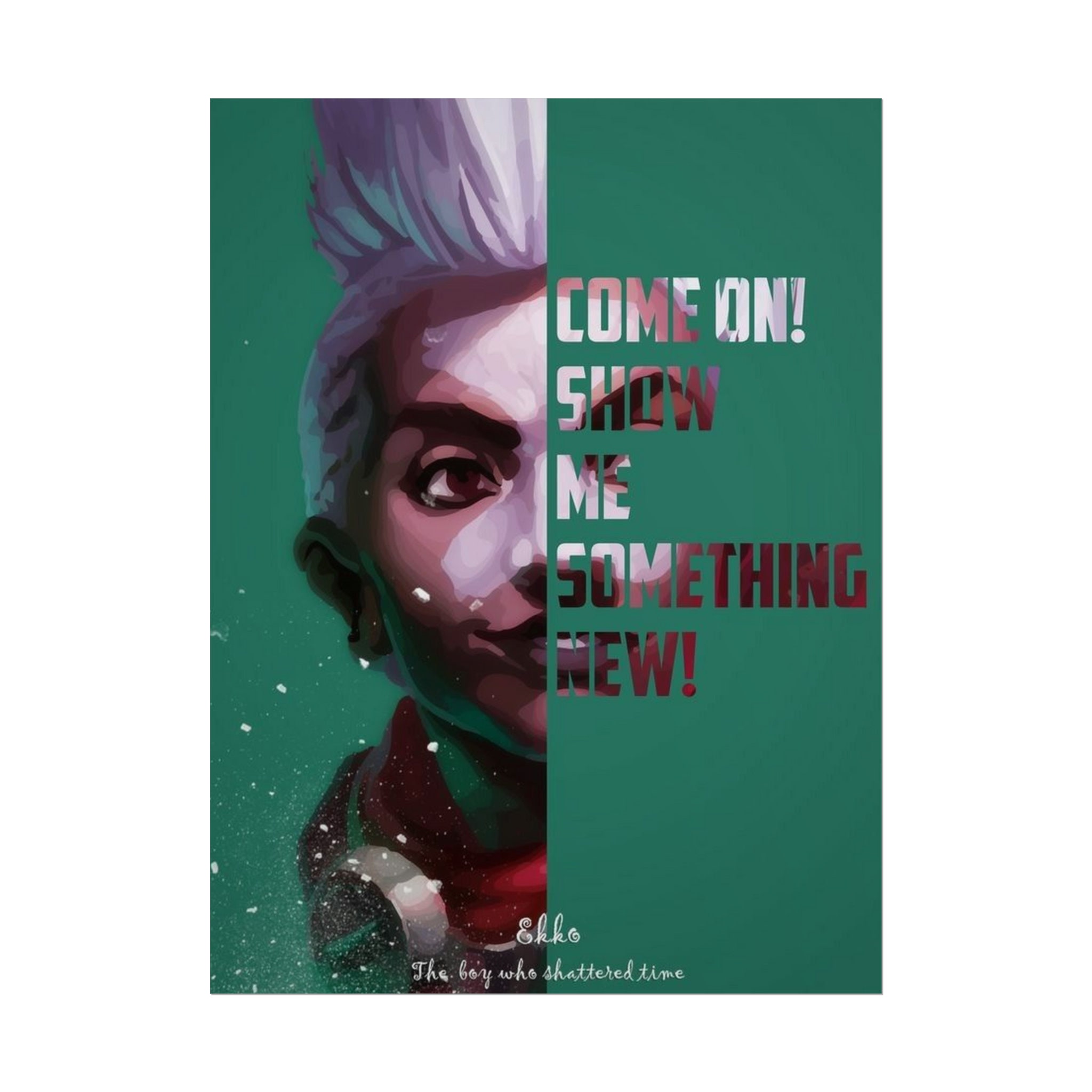 Rolled Posters Custom Ekko, League of Legends, Ekko - Etsy