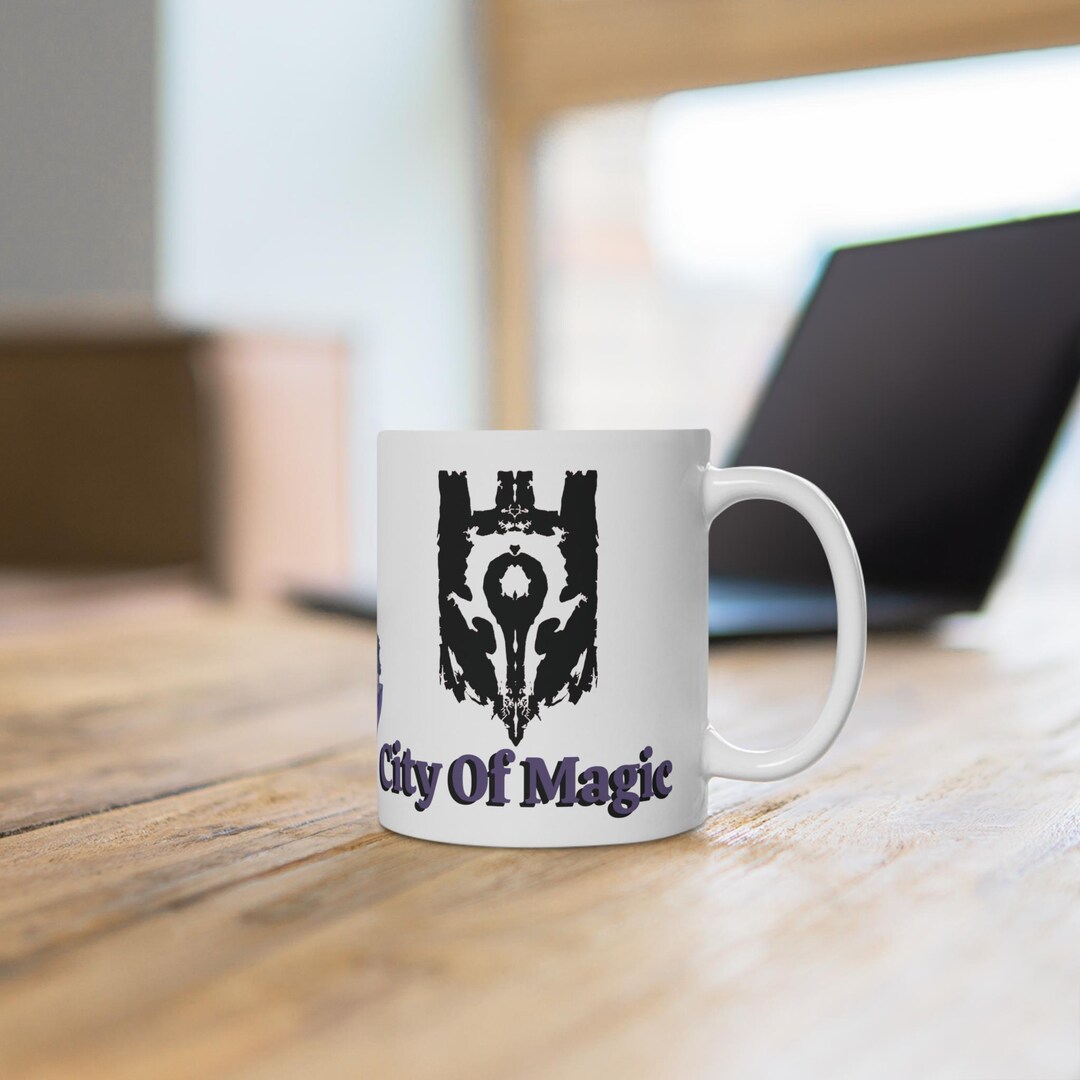 EU, World of Warcraft Mug, City of Dalaran Coffee Cup, Gift for WOW ...