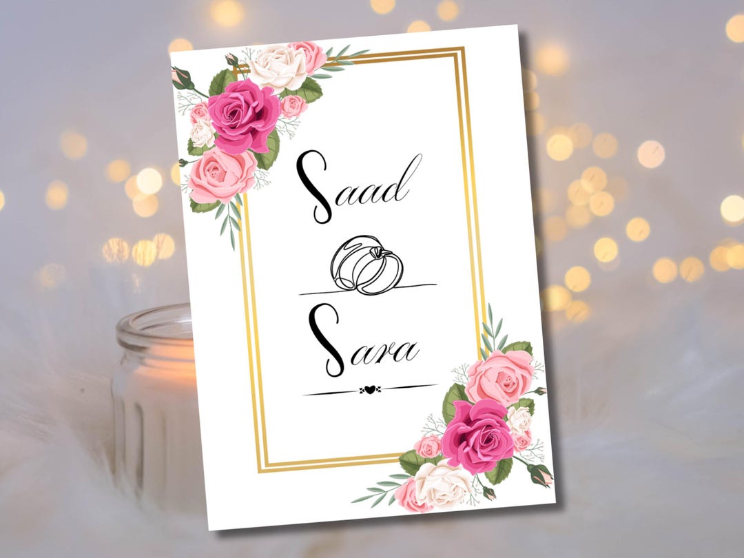 Personalized Engagement & Wedding Favor Tags | Ring Ceremony Gift Tag ...